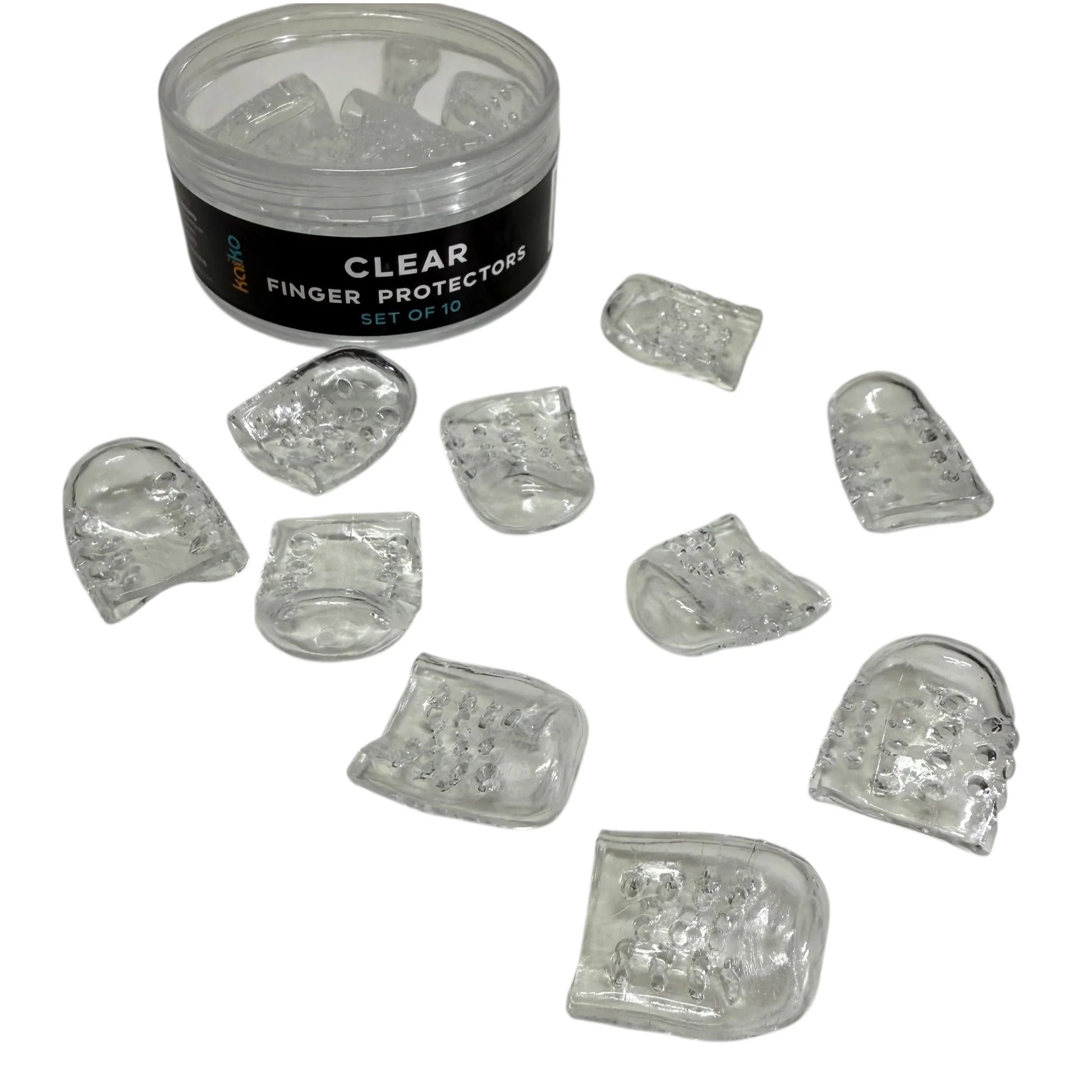 Clear Finger Protectors : Set of 10 – Finger or Toe Protectors and Pic ...