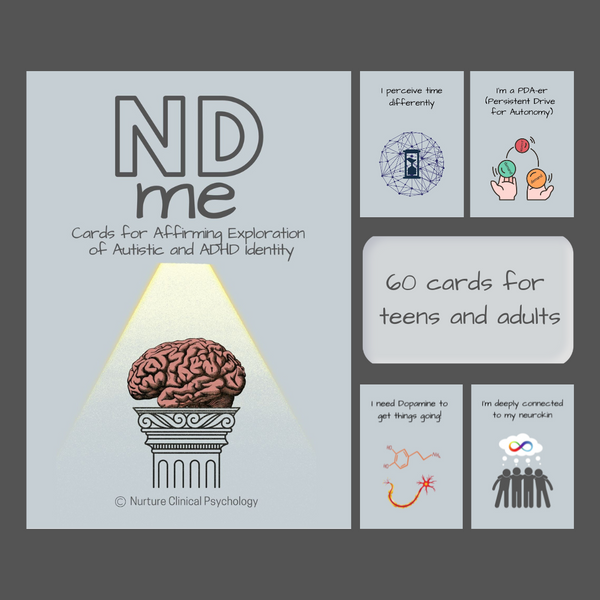 Neuro Divergent Ally - ND Me Card Deck – TheHappyGiraffe